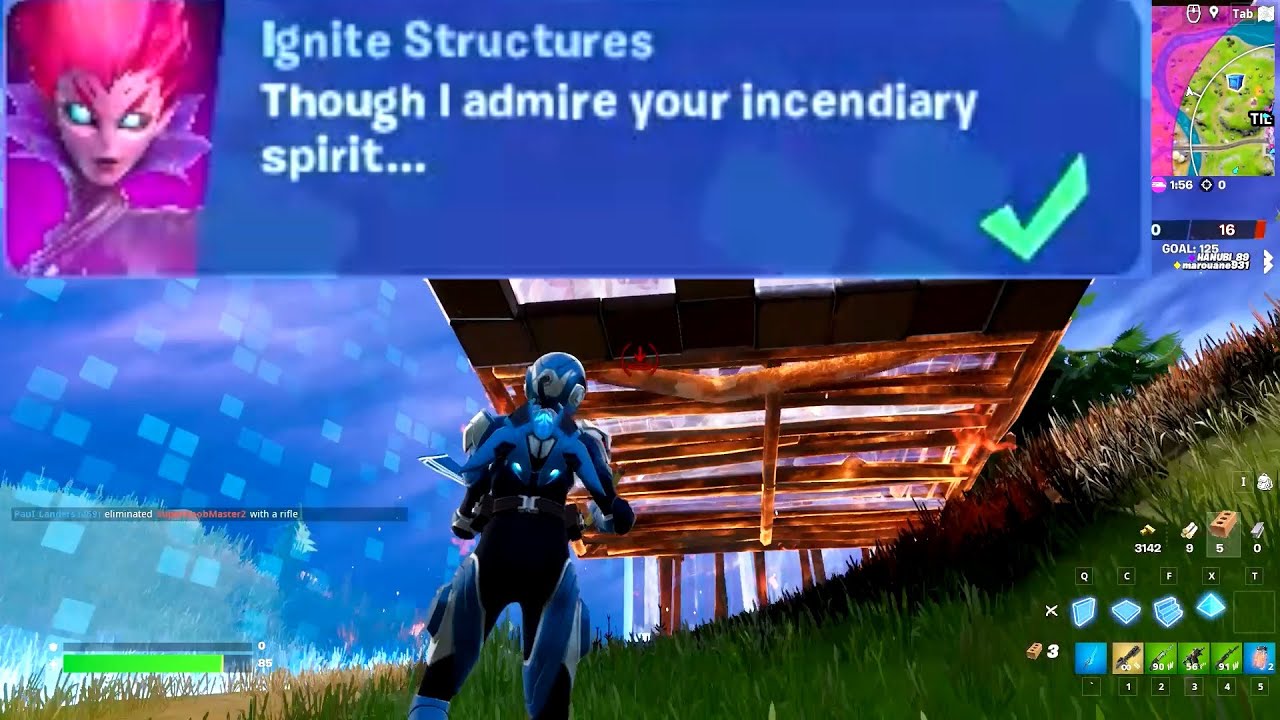 Ignite Structures Fortnite - YouTube