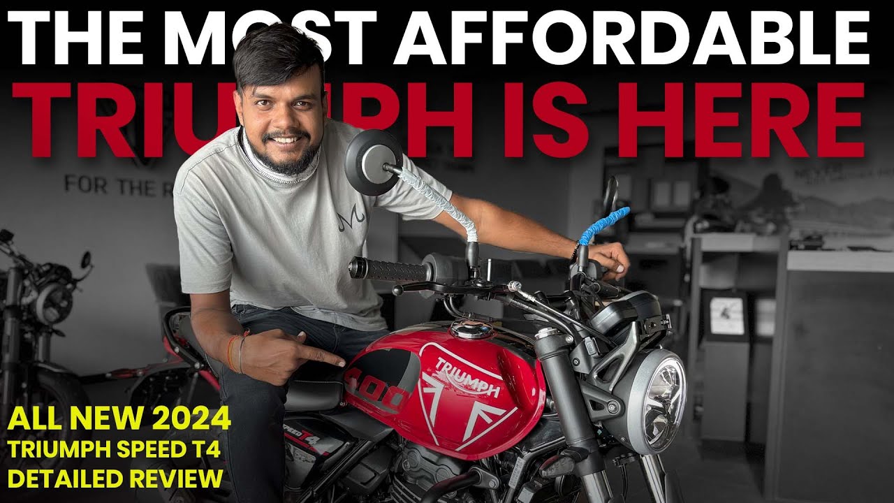 2024 Triumph Speed T400 is here | Detailed Review | Most Affordable ...