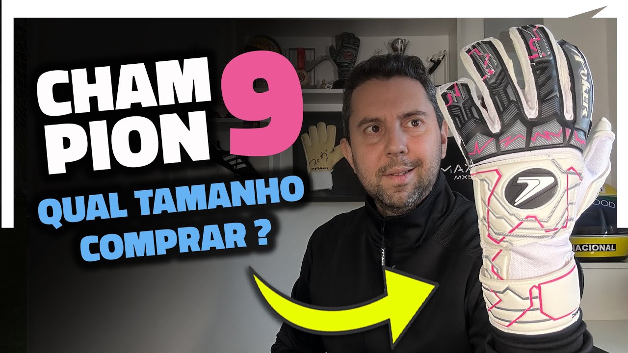 CHAMPION 9 - QUAL O TAMANHO DEVO COMPRAR? - YouTube
