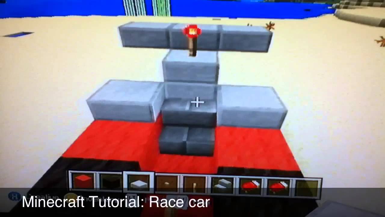 Xbox Minecraft Edition | Tutorial | Race Car - YouTube