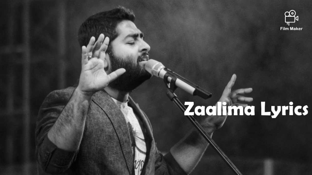 (Lyrics) ZAALIMA Lyrics Song | Raees Movie | Sharukh khan Song | Arijit ...