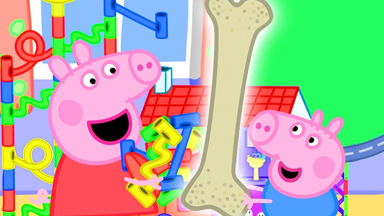 Building the Biggest Marble Run with Peppa and George | Peppa Pig ...