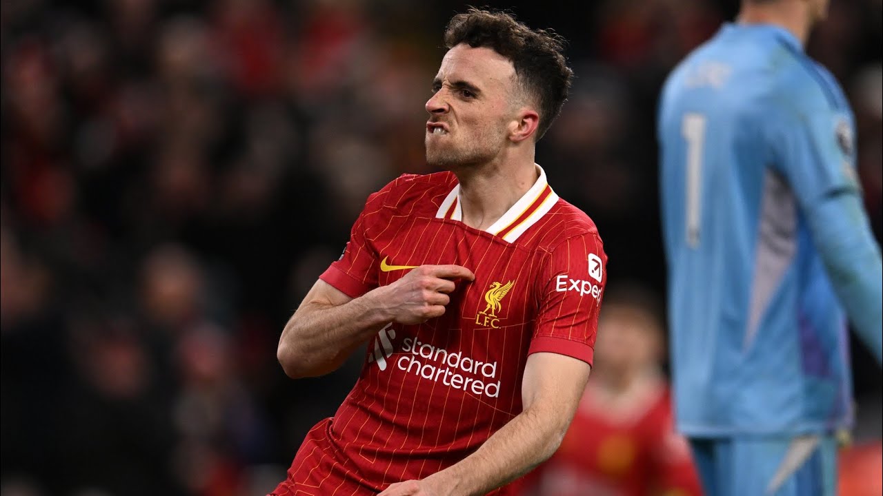 Diogo Jota makes Anfield erupt & Full time scenes | Liverpool 2-2 ...