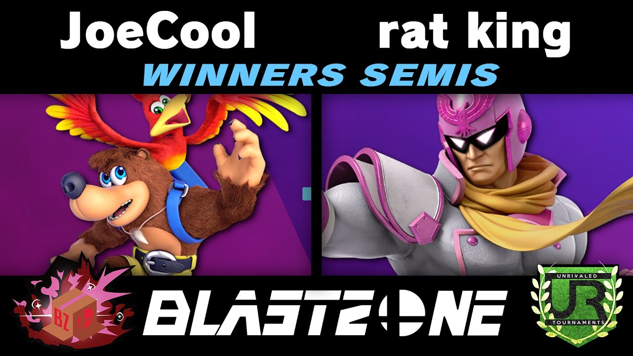 JoeCool (Banjo) vs rat king (Falcon) Blast Zone 101 WINNERS SEMIS - YouTube