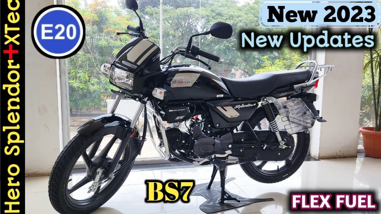 2023 Hero Splendor Plus XTec Review | Spl+ XTec E20 BS7 | Price ...