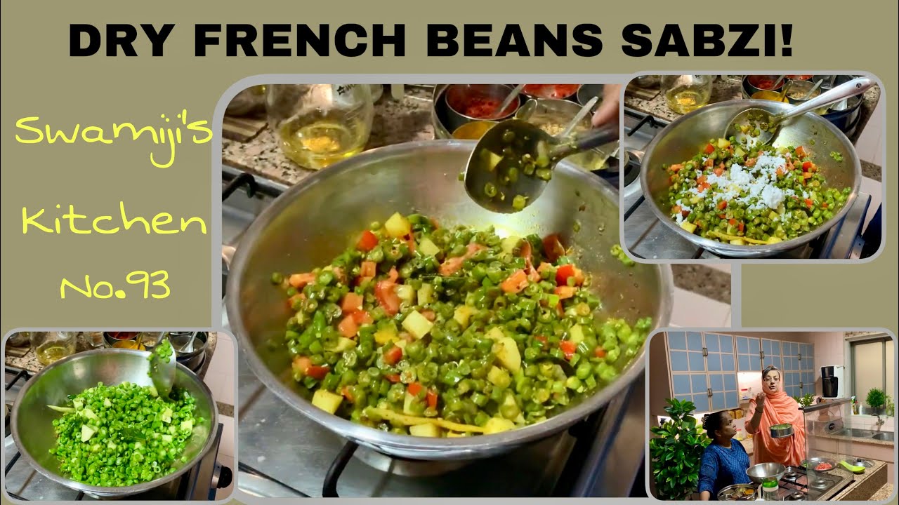 Dry French Beans Sabzi ! | Dry Farasbi Sabzi ! | No Onion Garlic | No ...