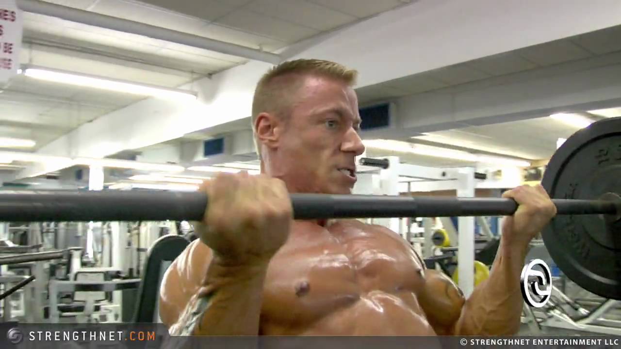 Rob Youells Straight Bar Curls - YouTube