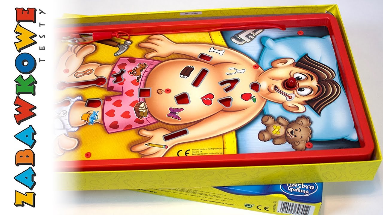 Hasbro Gra Operacja B2176 - YouTube