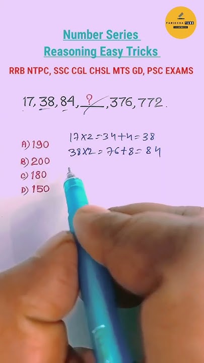 Number series🕊️🌿| #logicalreasoning #reasoningquestions #mathstricks #logicallreasoning #maths ...
