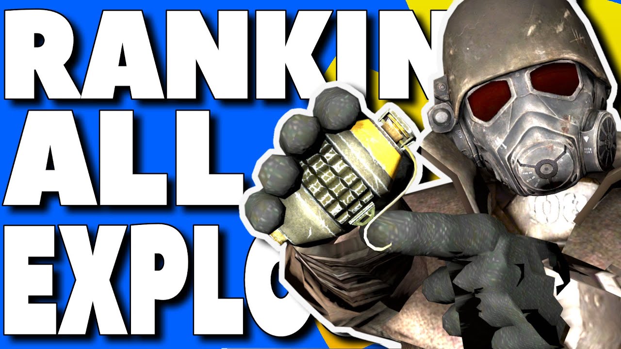FNV Ultimate Thrown And Place Explosives Ranked - YouTube