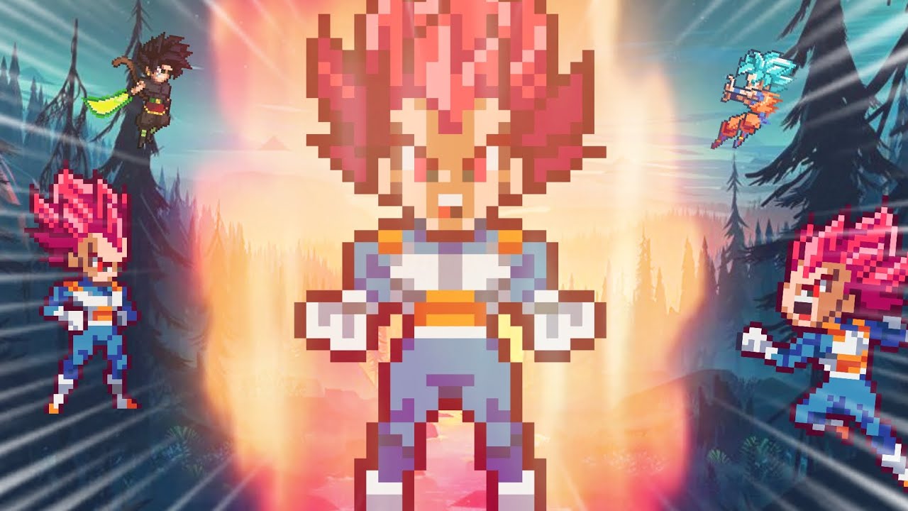 PACK DE SPRITES DE VEGETA SSJ DIOS {Sprite animation} 💥 - YouTube