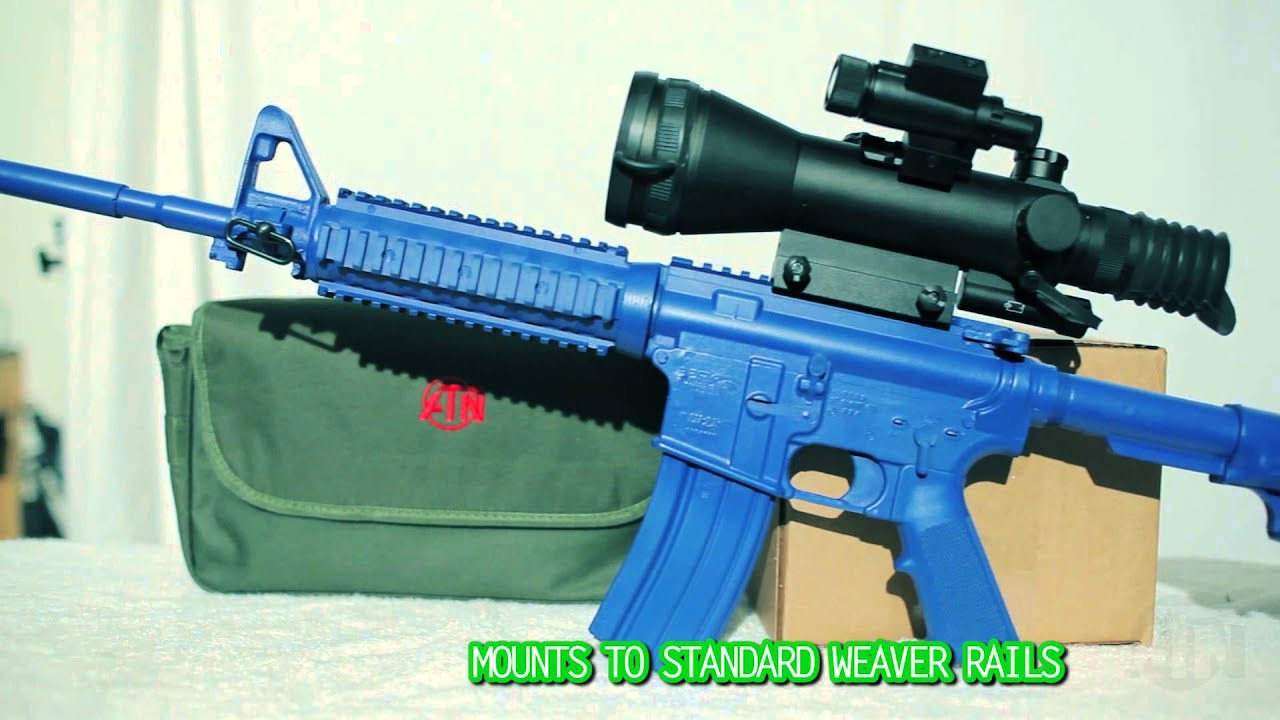 ATN Night Arrow 4x Gen 2 Night Vision Scope - YouTube