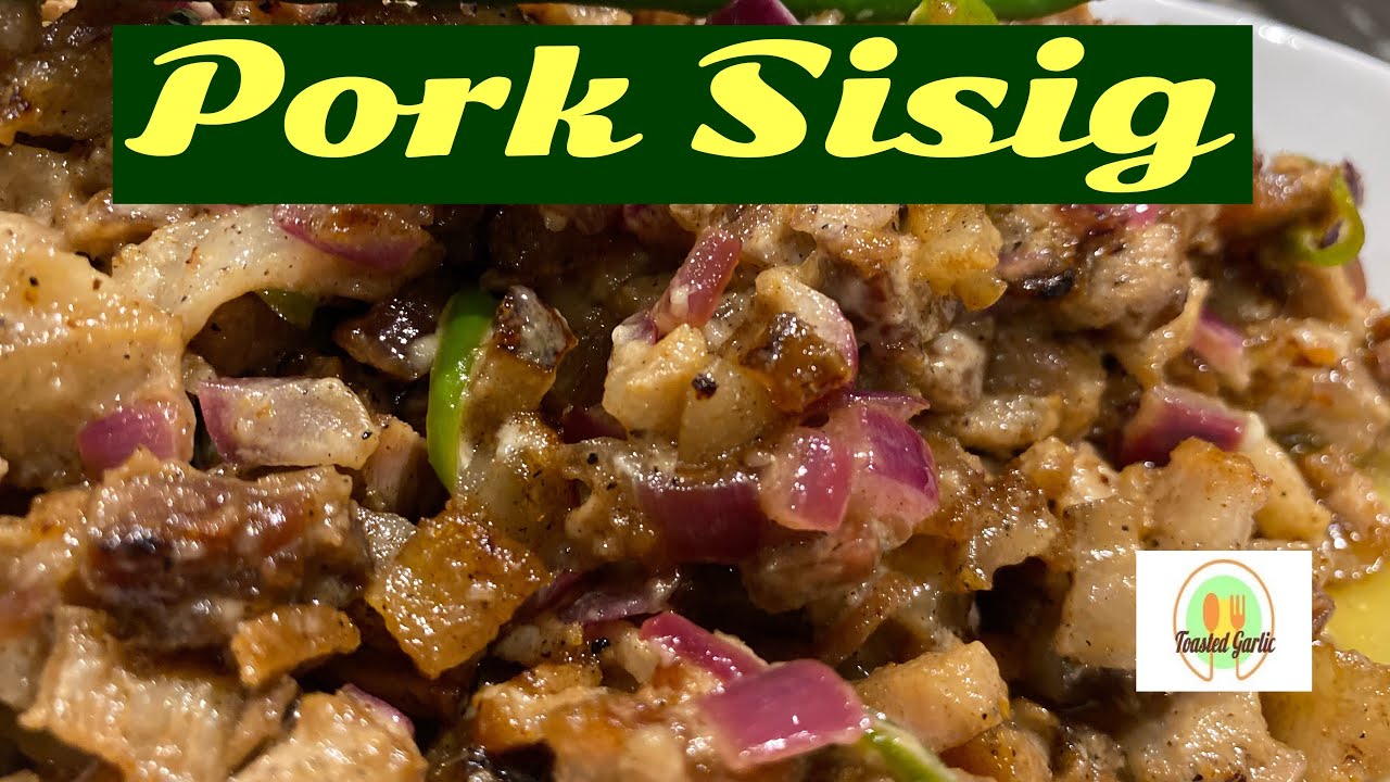 How to cook Pork Sisig I Pork Sisig Recipe - YouTube