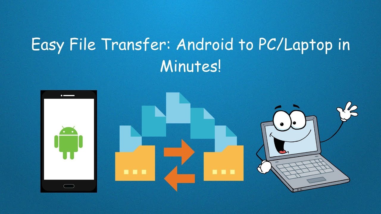 Share files from mobile to laptop/pc | wireless transfer from mobile to ...