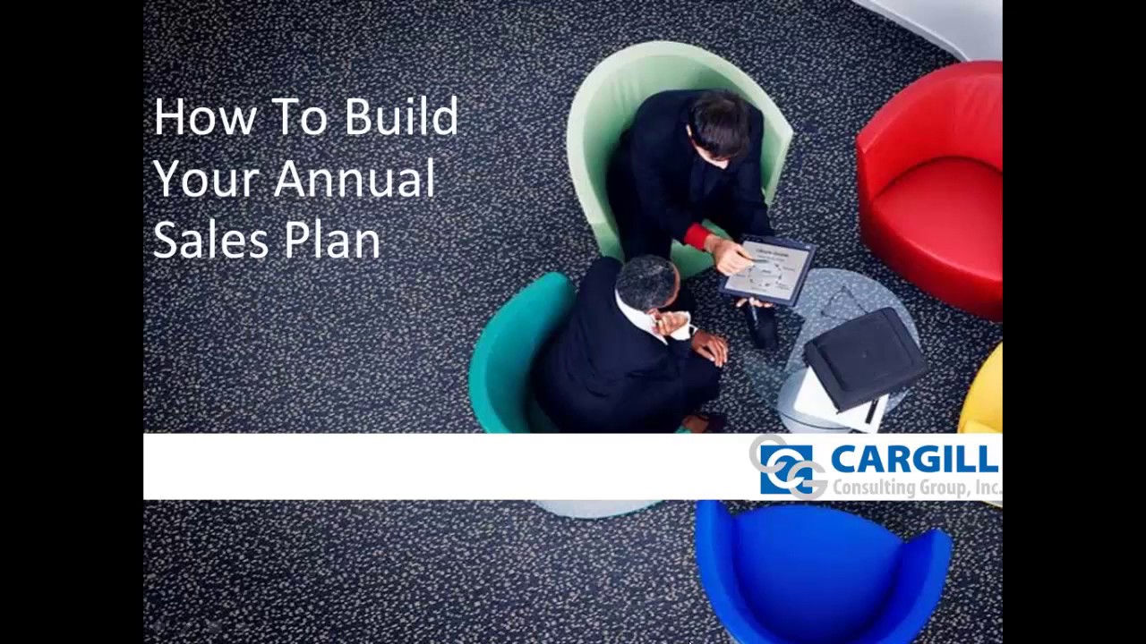 How To Build Your Sales Plan - YouTube