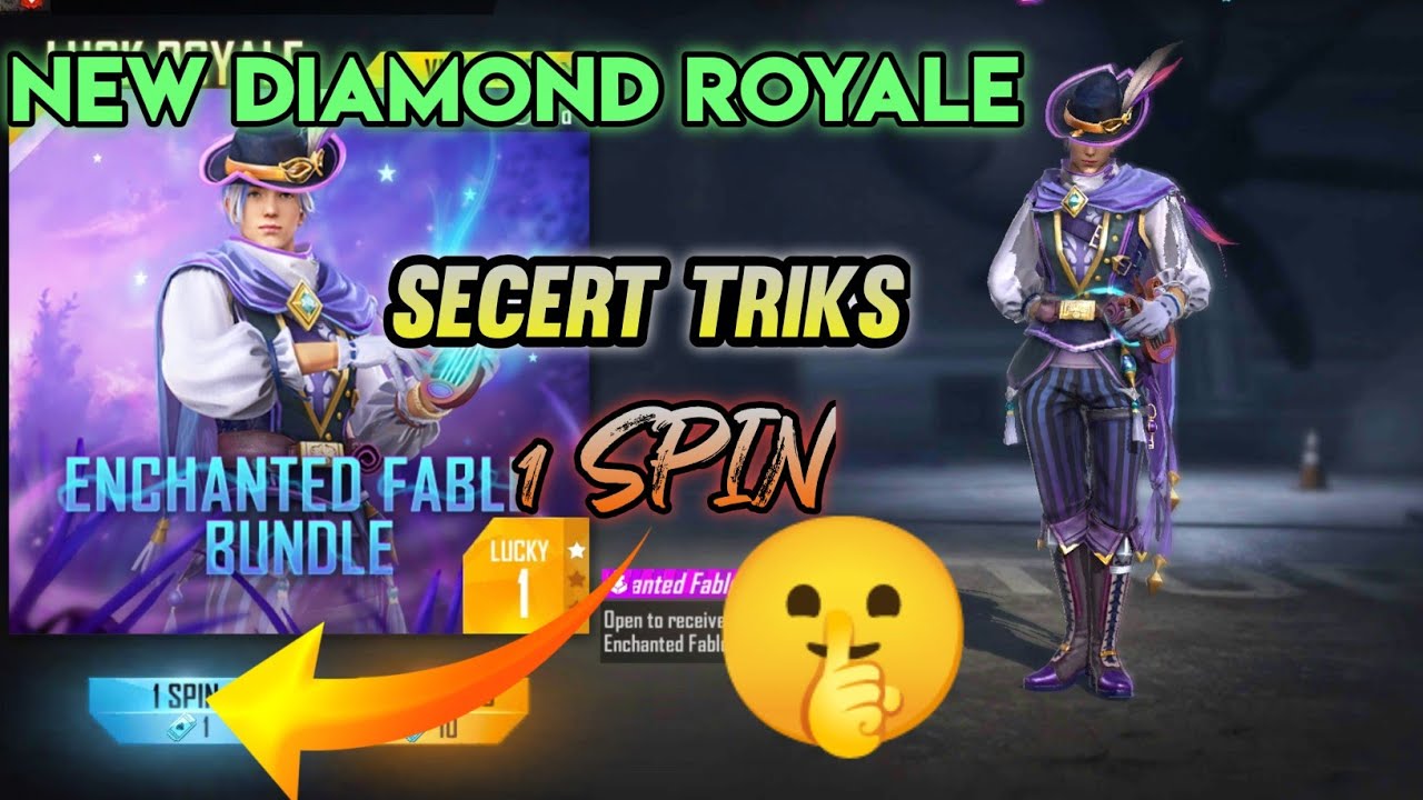 { FREE FIRE NEW DIAMOND ROYALE } ENCHANTED FABLE BUNDLE | FREE FIRE NEW ...