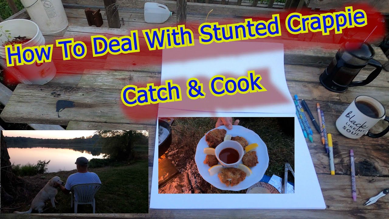 Kayak Fishing Crappie Cakes Catch & Cook - YouTube