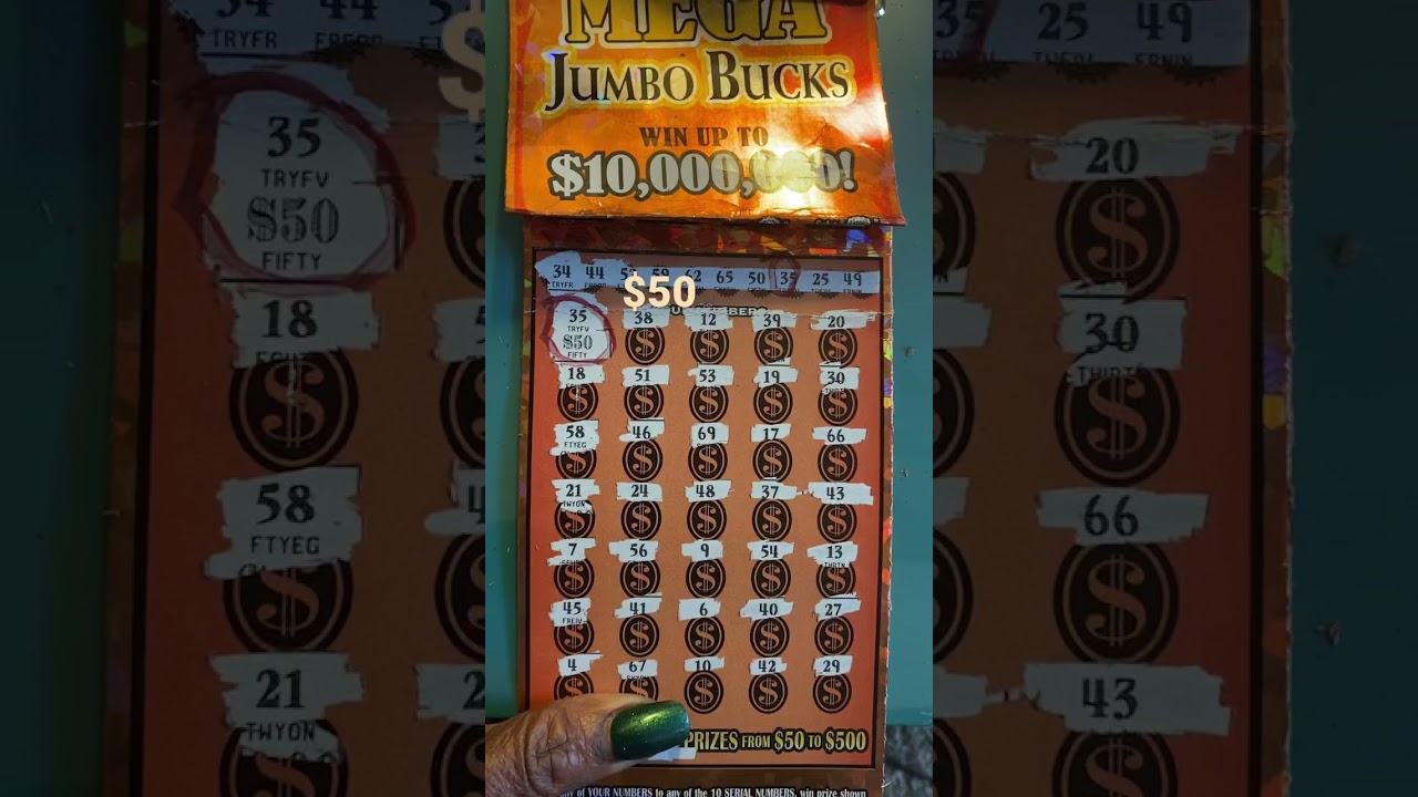 MEGA JUMBO BUCKS $50 - YouTube