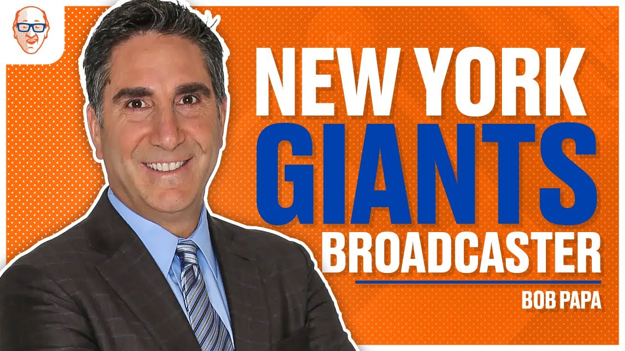 New York Giants Voice Bob Papa Talks Eli Manning, Michael Strahan and ...