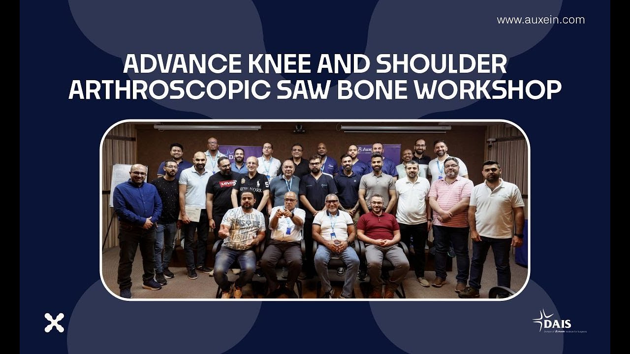Advance Knee and Shoulder Arthroscopic Saw Bone Workshop - YouTube