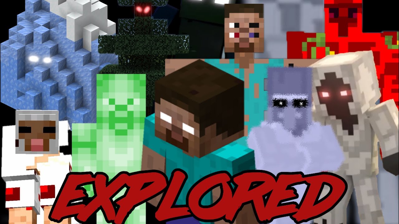 Minecraft Creepypastas and Myths explained - YouTube