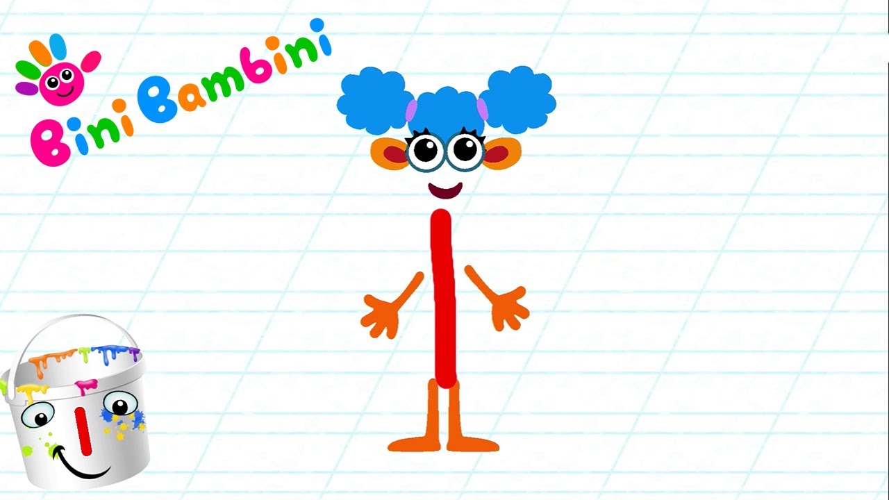 Learn How to Write "I" | Writing and Tracing Letters | Bini Bambini ...