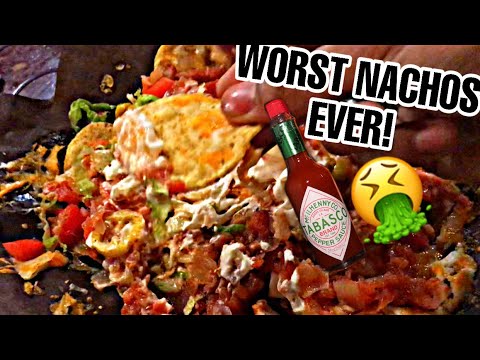 WORST NACHOS EVER | BAD TOBASCO SAUCE EW | DADS BIRTHDAY VLOGS 2020 ...