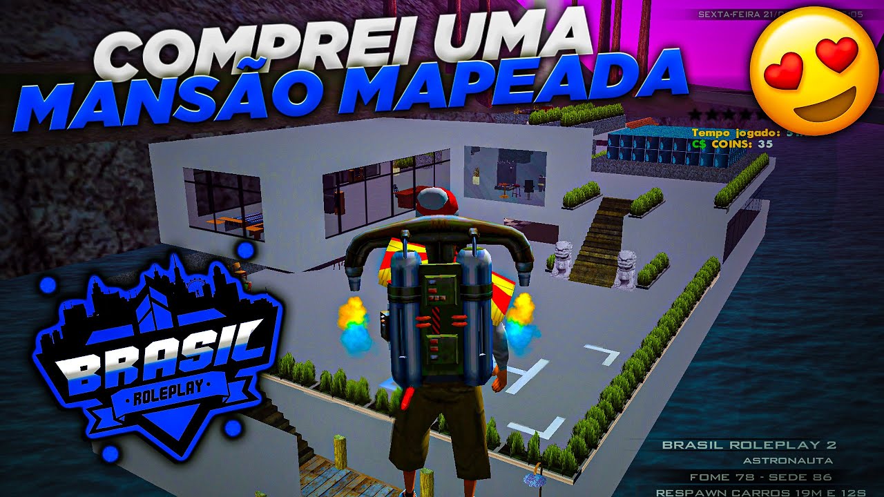 COMPREI UMA MANSÃO MAPEADA INCRÍVEL - GTA SAMP ANDROID/PC - YouTube