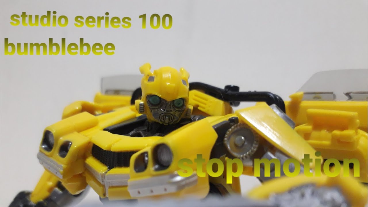 studio series 100 bumblebee stop motion - YouTube