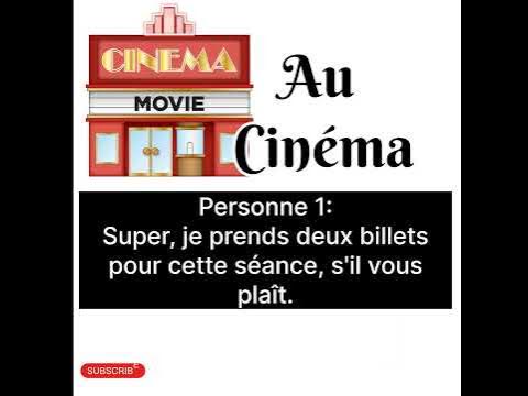 Learn French through dialogues | Learn french dialogues | Au Cinéma ...