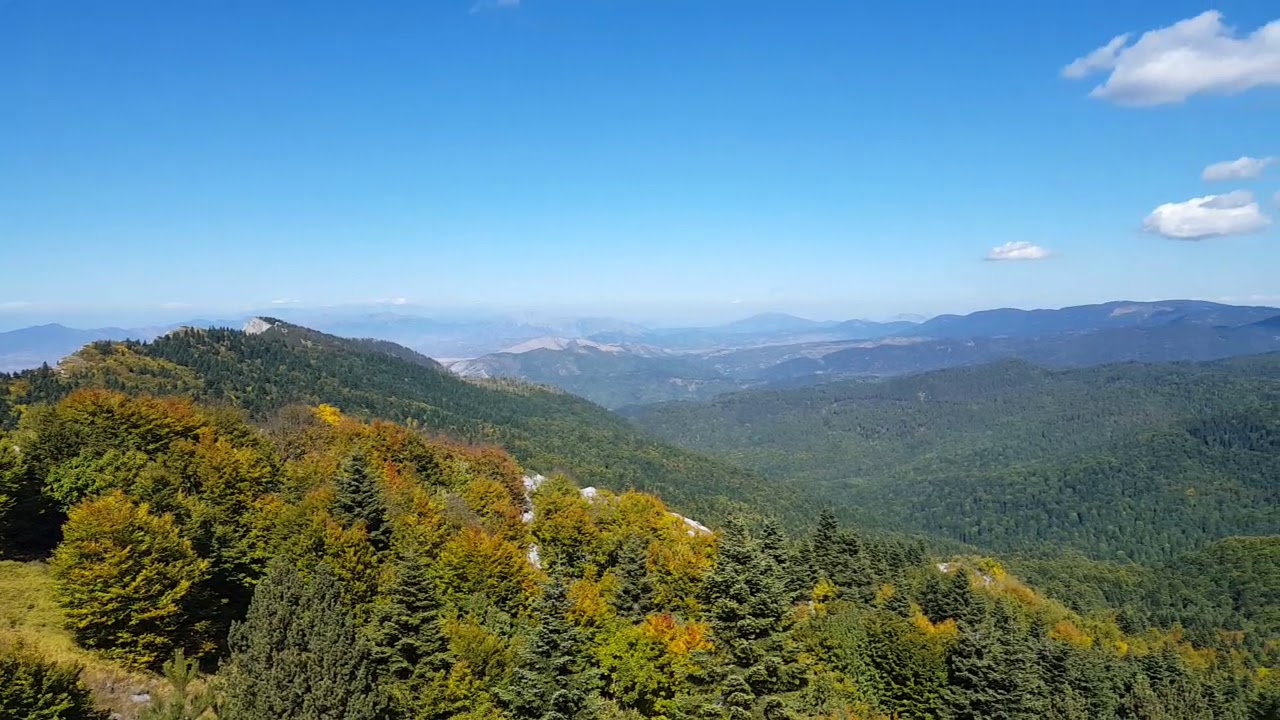 Sokol ("Hawk") Peak -1822 m.a.s.l - Nidze mountain, Macedonia/ Greek ...