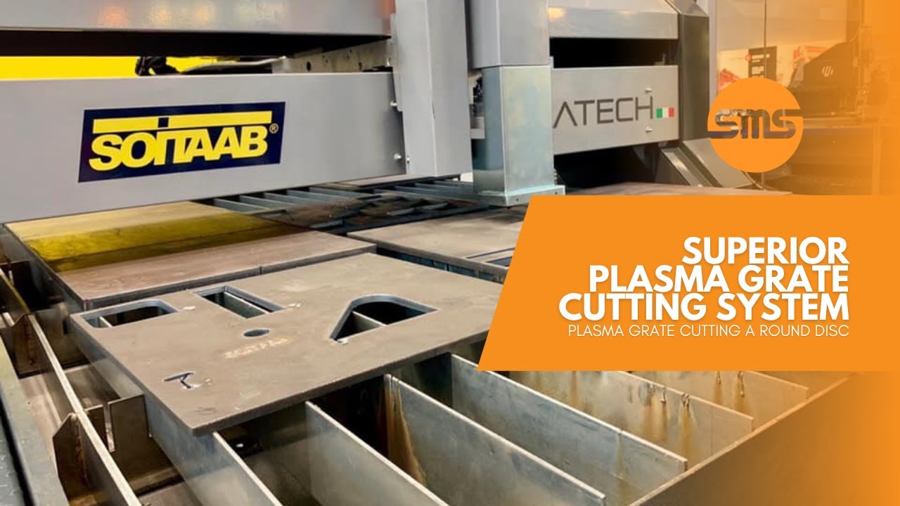 Superior Plasma Grate Cutting System on a round disc | Specialist ...