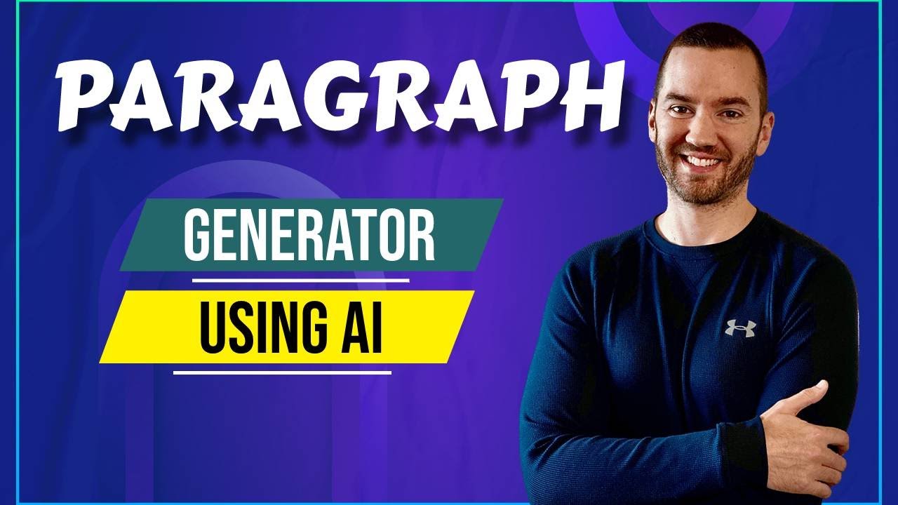 AI Paragraph Writer (Artificial Intelligence Paragraph Writing) - YouTube