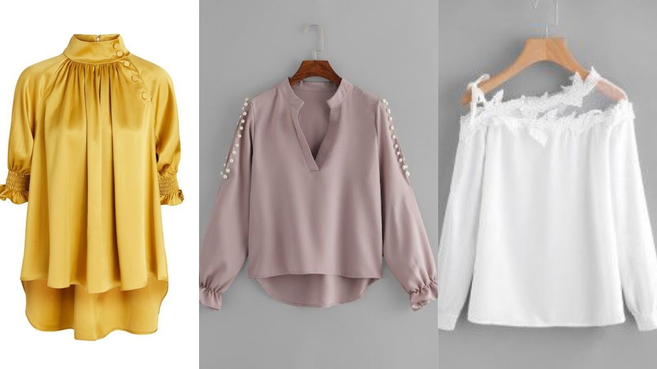 top design for girls 2021 | jeans top design images /tunic top designs ...