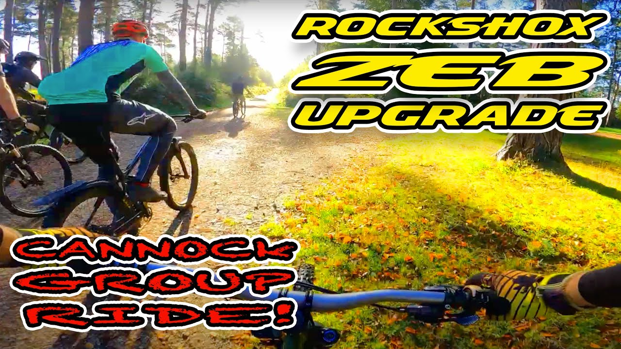 Upgrading to the Zeb Ultimate and Cannock Chase Group Ride - YouTube