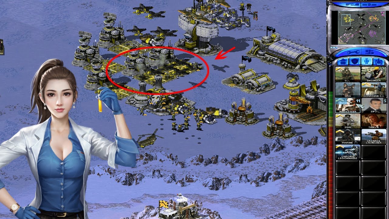 Red Alert 2 Convoy 1 vs 3 Rude Enermy Superweapon - YouTube