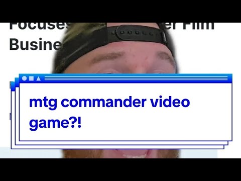 A Commander video game? - YouTube