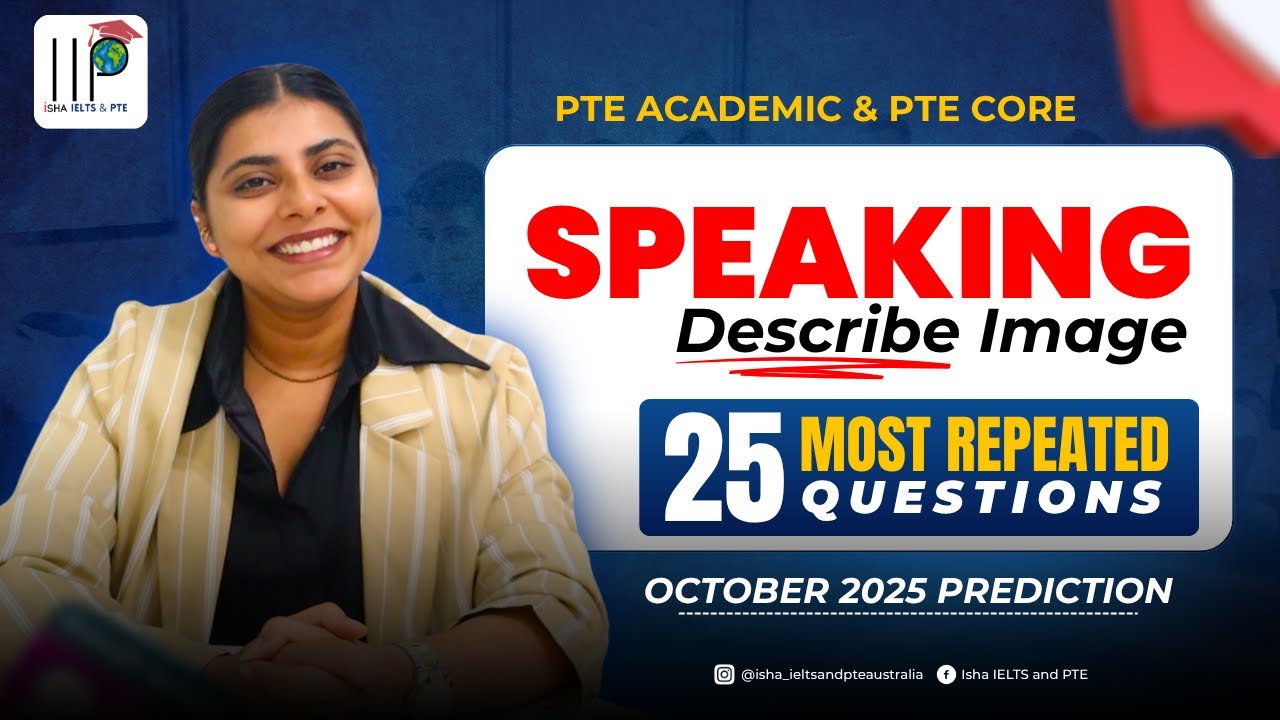 PTE Describe Image | 25 Most Repeated Questions | October 2025 ...