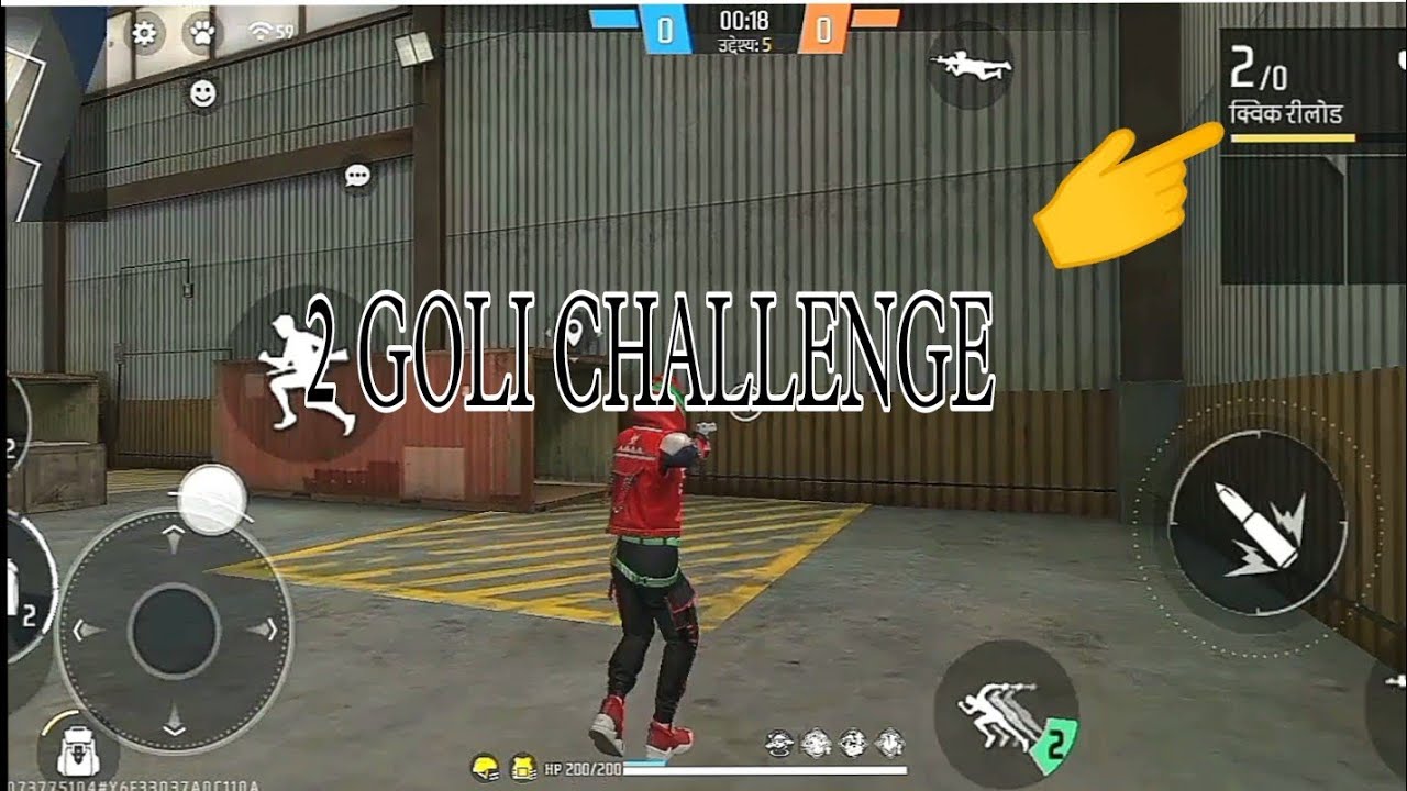 2 GOLI CHALLENGE IN FREE FIRE MAX || 1 vs 1 in lon woulf ff video new ...