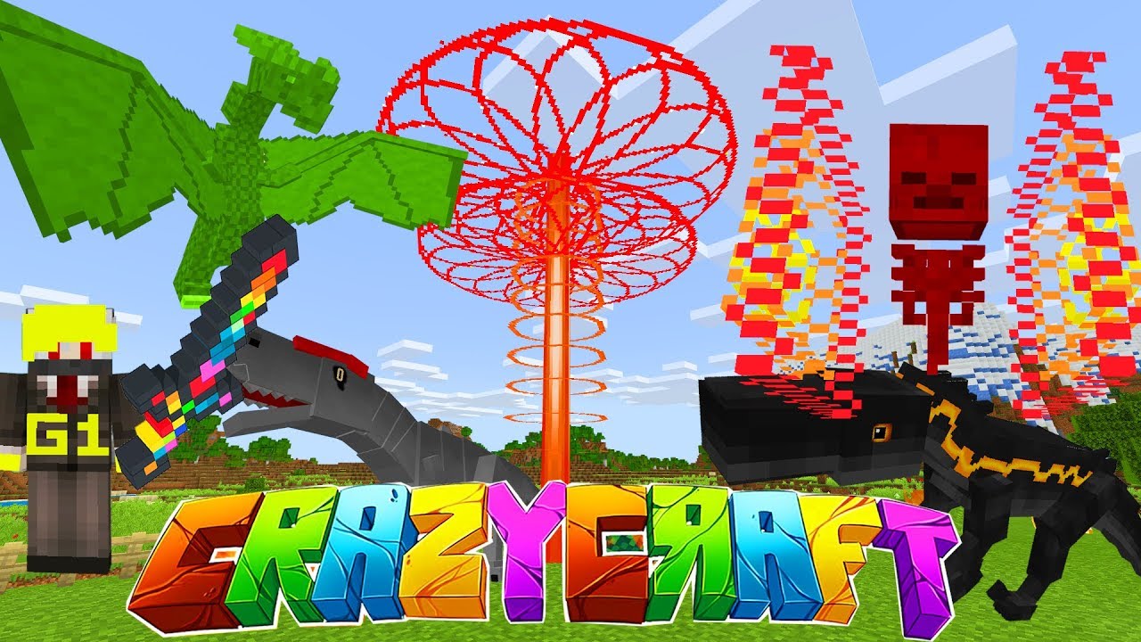 ONE REVIEW MOD CRAZY CRAFT PE QUÁ NHIỀU THỨ VIP TRONG MINECRAFT PE MCPE ...