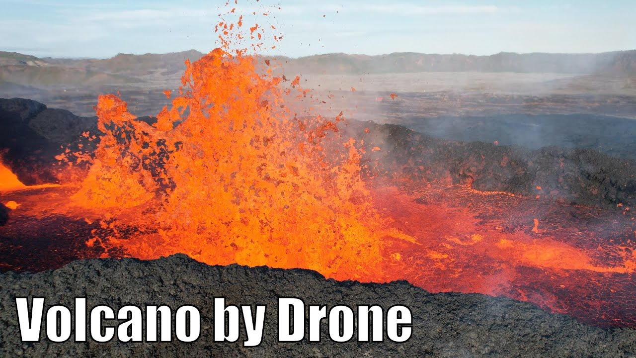 Iceland Volcano – Specatcular Drone Shots - YouTube