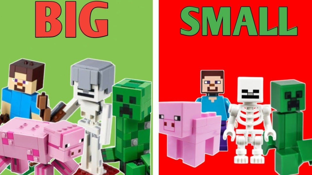 Lego minecraft small and big mobs || lego - YouTube