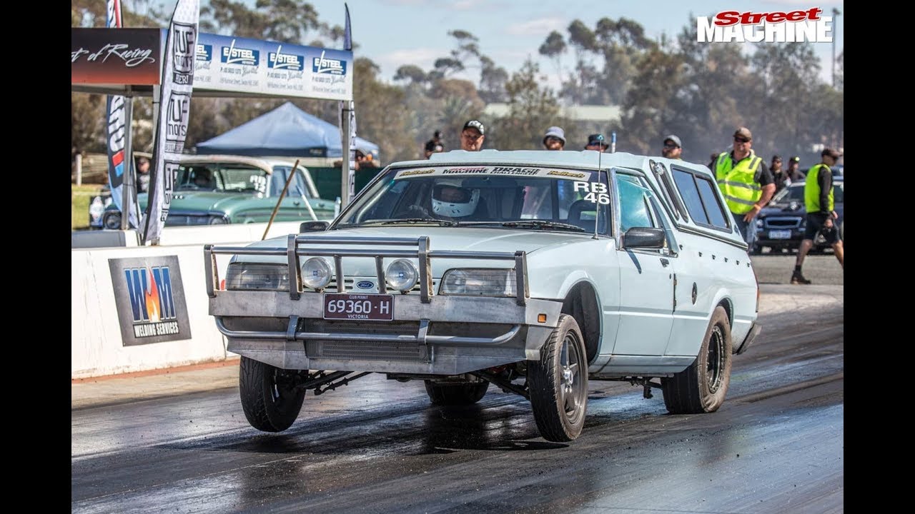Sleeper Barra-powered Falcon Ute runs 9.0! - YouTube
