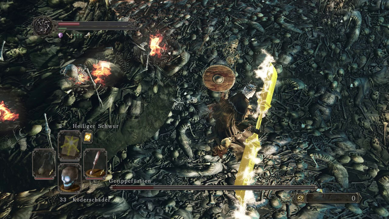 Dark Souls 2 - Skeleton Lords [NG+7] - YouTube