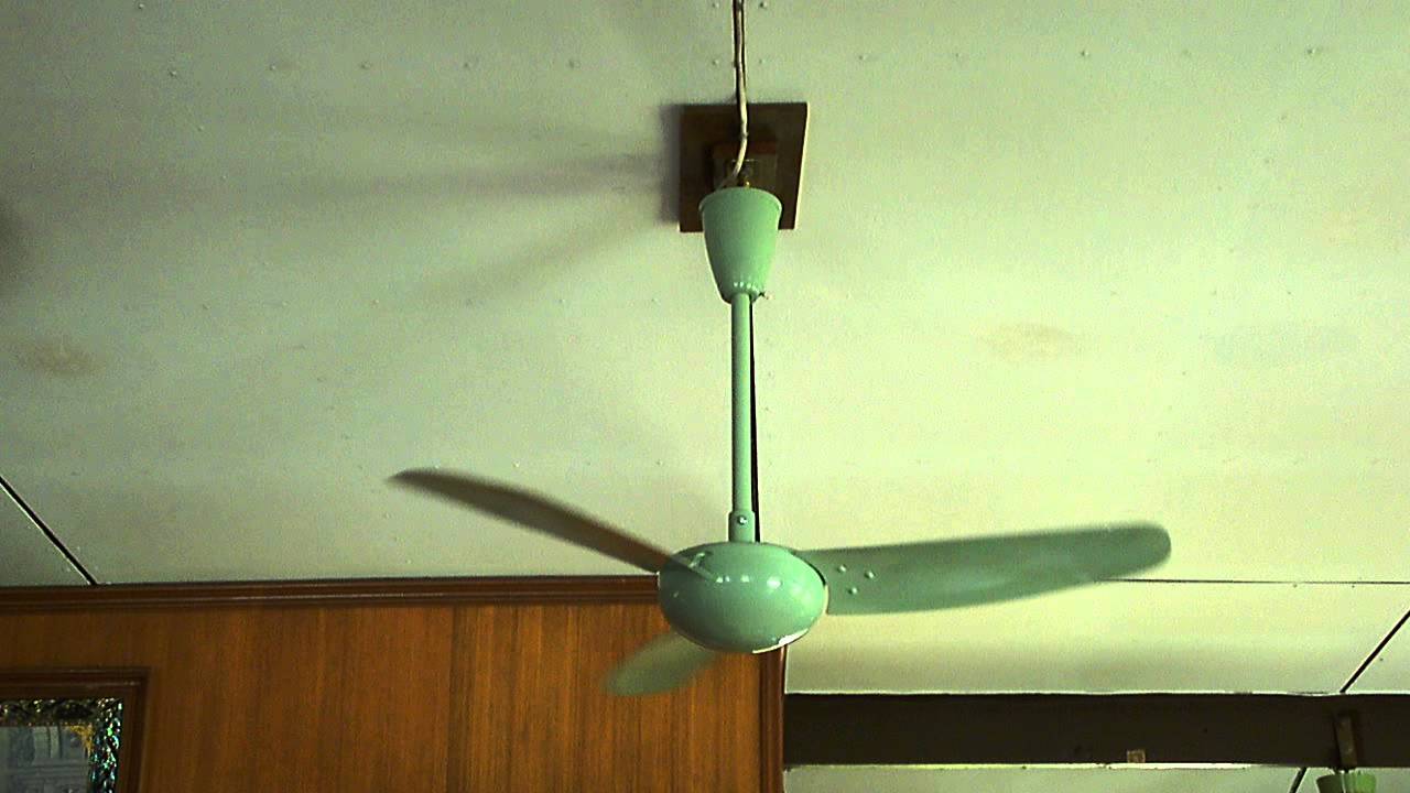 36" hitachi Ceiling fan 220V - YouTube