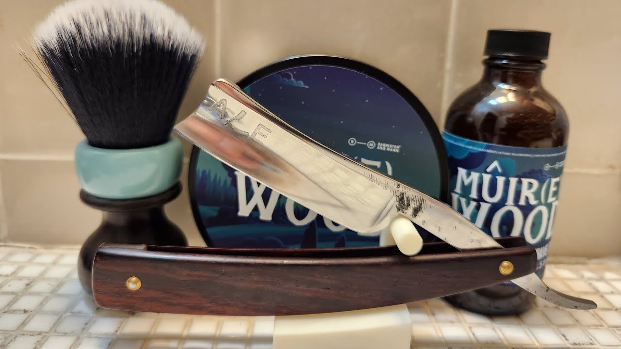 Barrister and Mann MÛIR(E) WOOD ~ Grizzly Bay Shave Brush ~ ALE ...