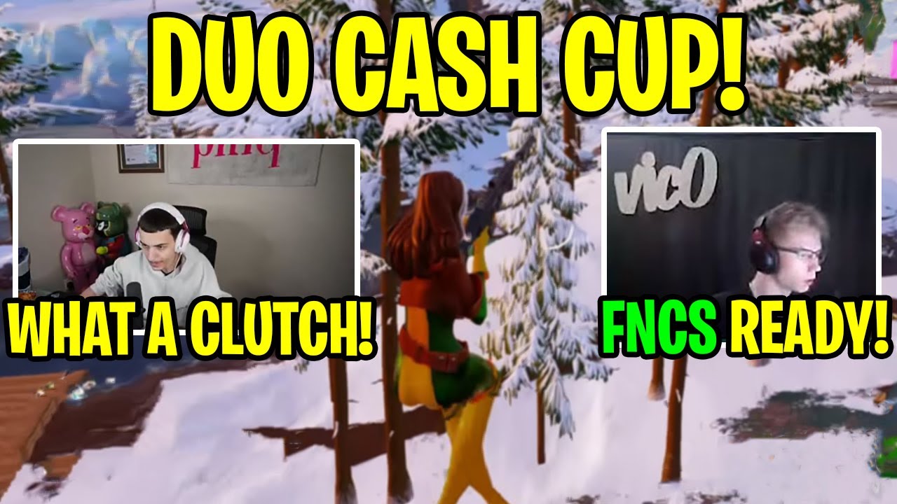 Vico Drops 20 Bomb In Duo Cash Cup After Pinq's Game Crushed! - YouTube