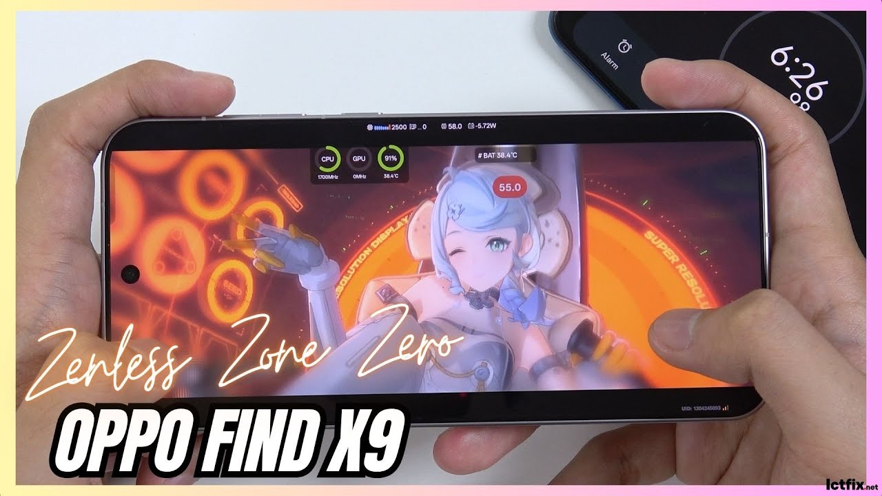 Oppo Find X9 Zenless Zone Zero Gaming test | Dimensity 9500, 120Hz ...