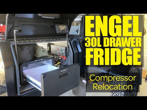 Drawbar Box Fitout Ep 2 // Engel 30lt Drawer Fridge Compressor ...