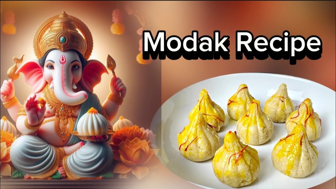 Instant Modak Recipe Ganpati Bappa #modak - YouTube